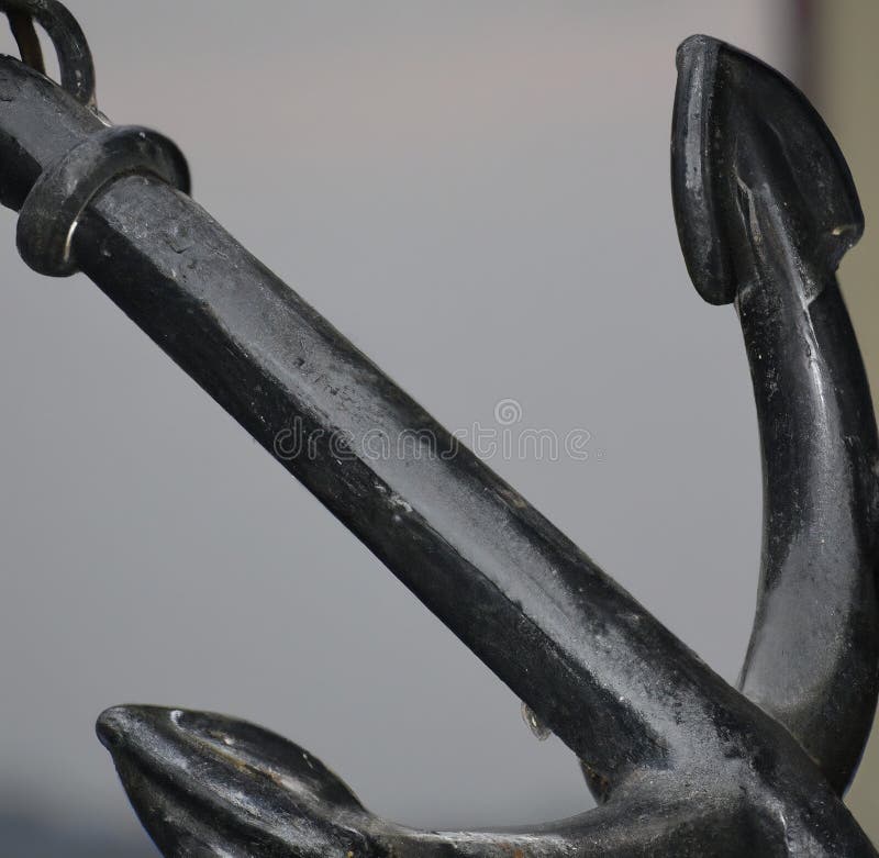 Close Up of Anchor Created Using Generative Ai Technology Stock ...