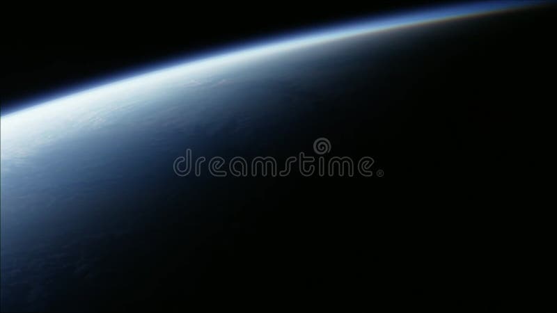 Animation of Earth Seen from Space Stock Video - Video of stars ...