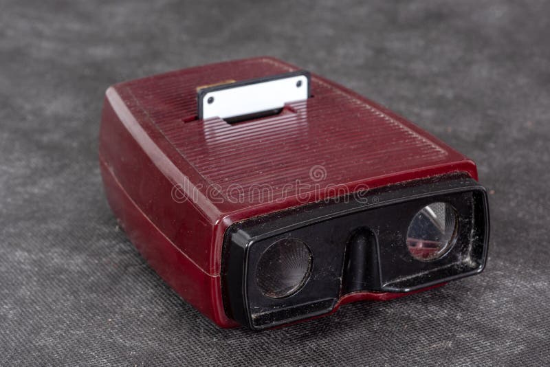 3D Slide Viewer, Toy Camera with the 3D Film Reel Stock Photo - Image ...