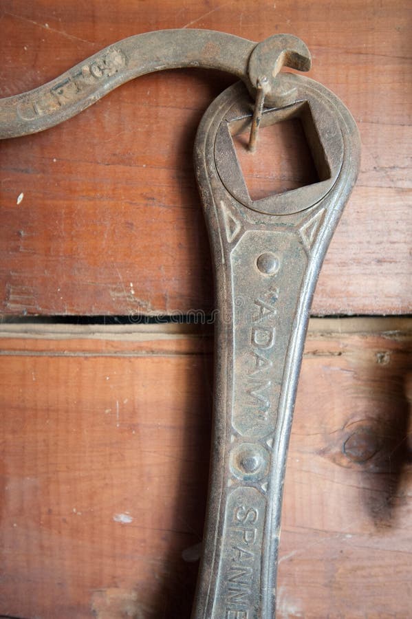 Close Up of Antique Spanner and Wrench Editorial Image - Image of rural ...