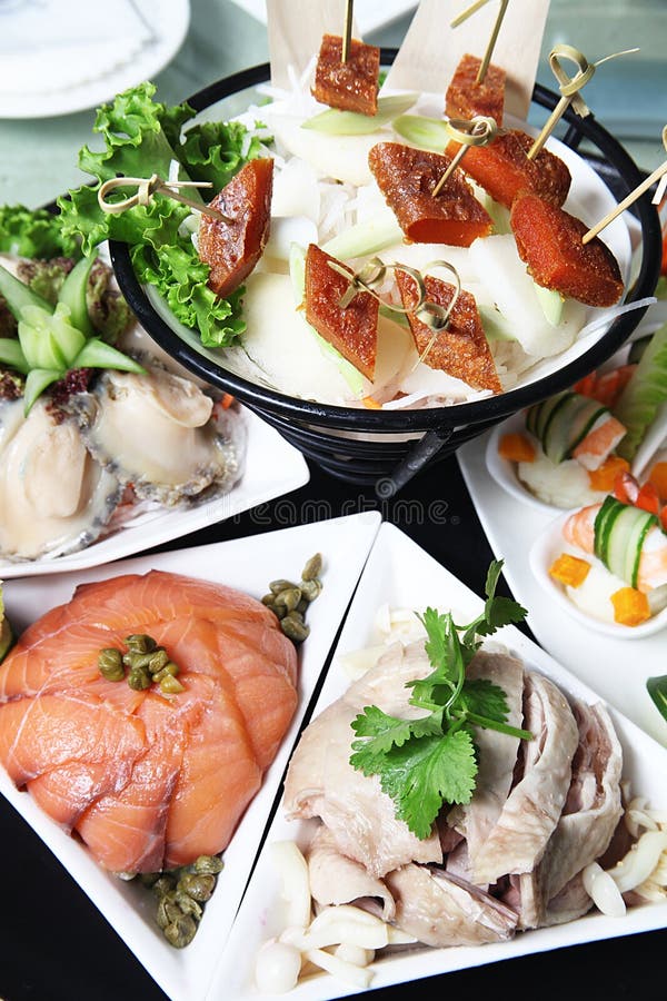 Cold platter stock photo. Image of walnut, food, boiled - 57186888