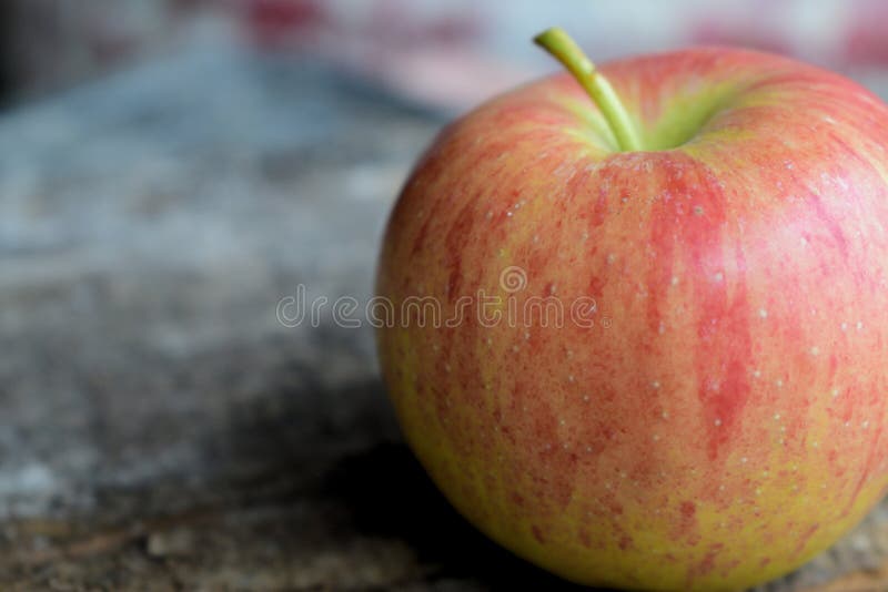 Close Up of Red Fresh Apple Stock Photo - Image of health, round: 172377112