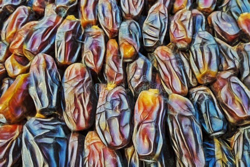 Arabic Dates and Prayer Beads Stock Photo - Image of desert, fresh ...