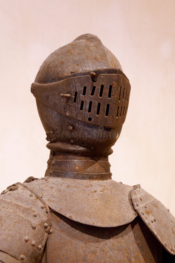 Close-up on an armet stock image. Image of close, developed - 191331249