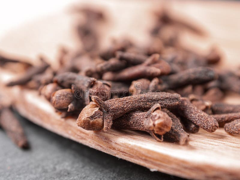 A Close-up of Aromatic Cloves, Highlighting the Texture and Rich Color ...