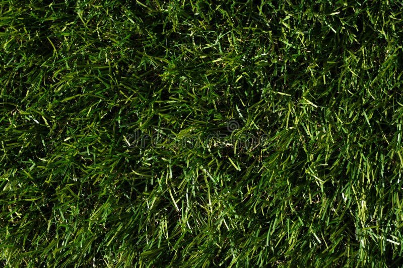 Close-up of Artificial Grass with Sharp Focus on Texture Stock Photo ...
