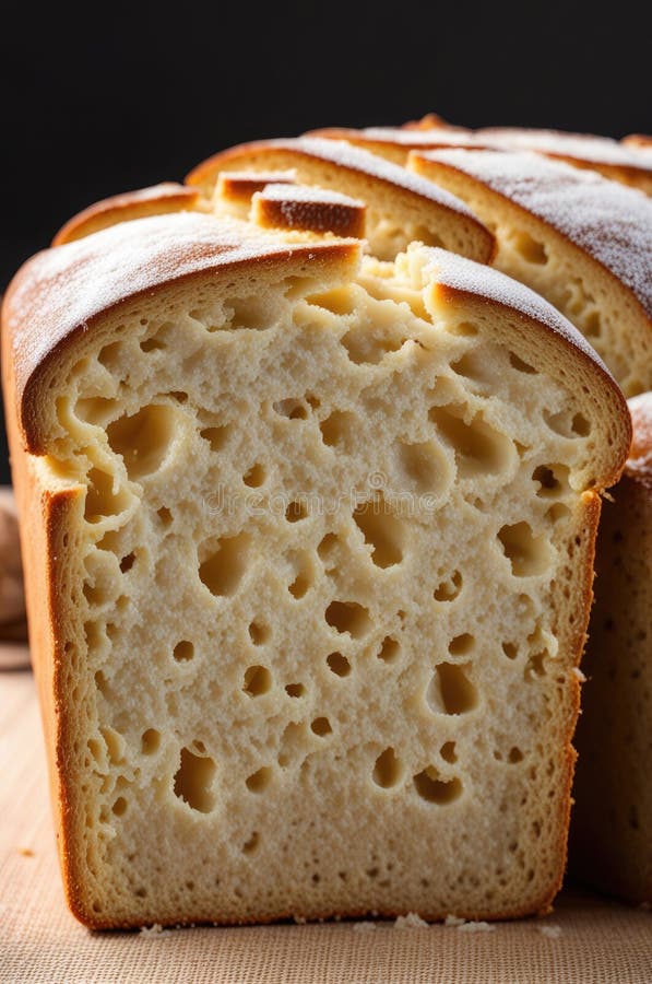 Close-Up of Artisan Sourdough Bread with Crusty Exterior Stock Image ... Close-Up of Artisan Sourdough Bread with Crusty Exterior Stock Image ...