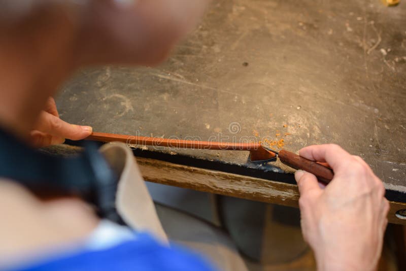 Close up artisan at work stock image. Image of craftmansship - 264198805