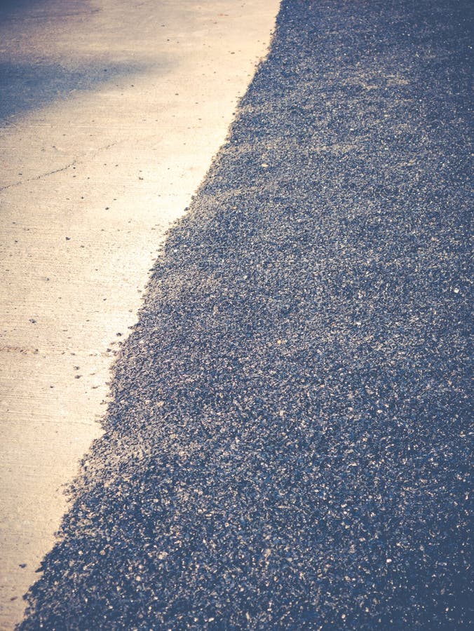 Close Up Asphalt Road Repair Stock Image - Image of transportation ...