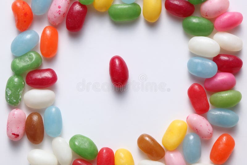 Close Up on Assorted Colored Candies Stock Photo - Image of horizontal ...