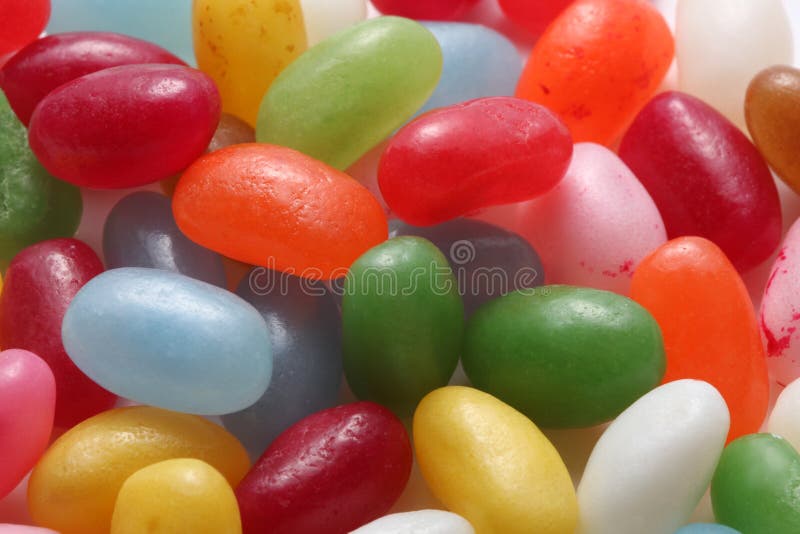 Close Up on Assorted Colored Candies Stock Image - Image of orange ...