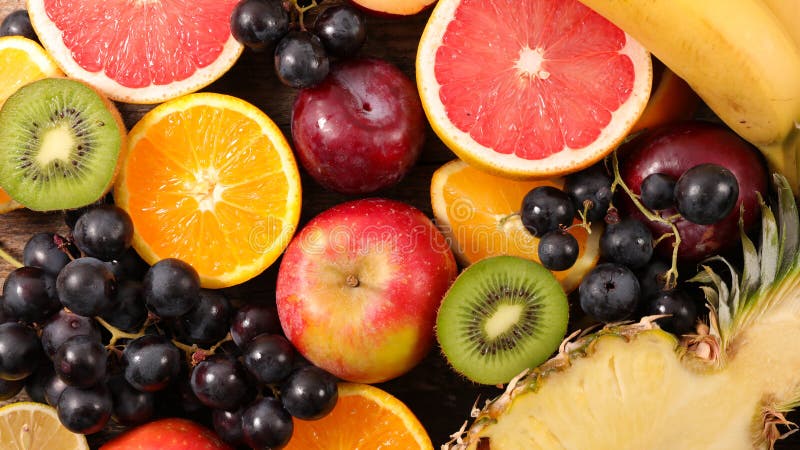 Assorted Fruit stock image. Image of diet, delicious, colour - 1332345