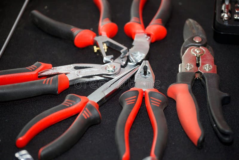 Close-up of Assorted Hand Tools Stock Photo - Image of isolated, tool ...