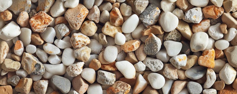 Close-up of Assorted Natural Rocks and Pebbles Stock Image - Image of ...
