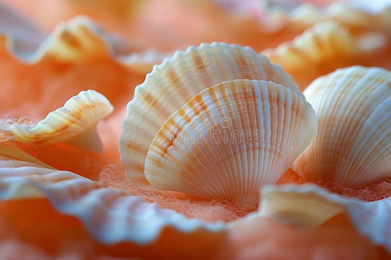 Close Up of Assorted Seashells Stock Photo - Image of assorted ...