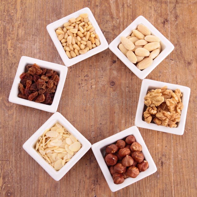 Dried nuts stock photo. Image of assortment, peeled, chestnut - 30207050