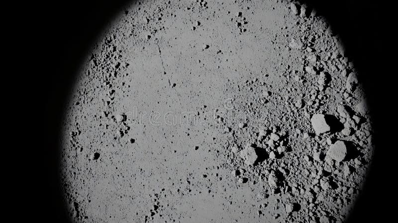 Close Up Asteroid Surface Texture Grey Grainy Rock High Quality Image ...