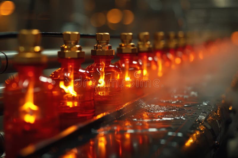 Close Up of Automatic Atomizer Drencher System for Fire Extinguishing ...