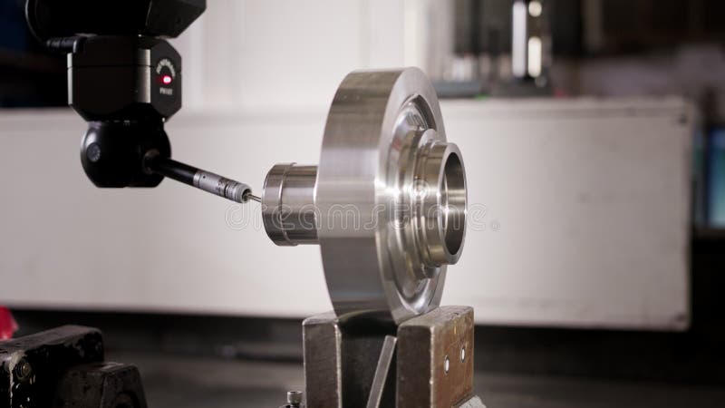 Close Up of Coordinate Measurement Machine CMM for High Precision Part ...