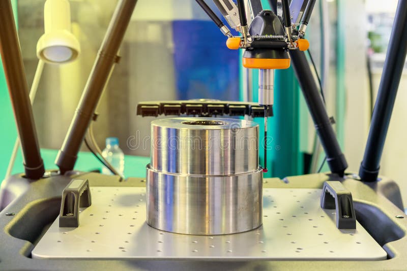 Close Up Automatic Coordinate Measurement Machine CMM for Inspection ...