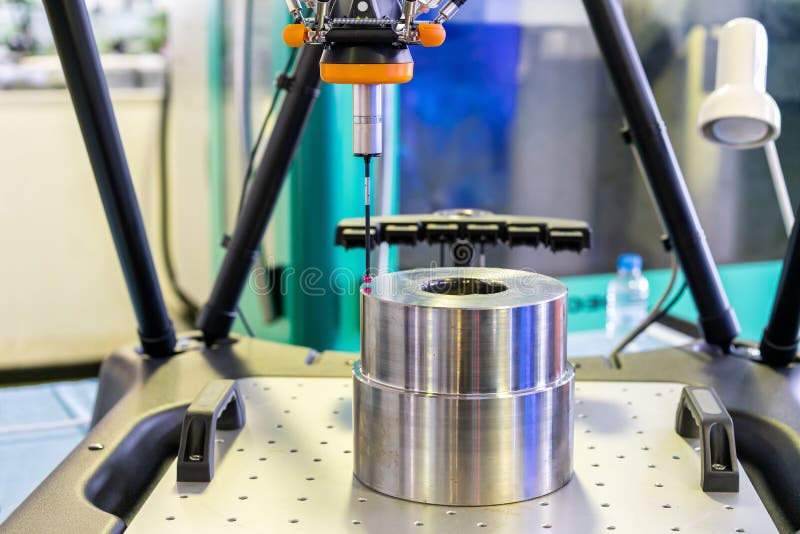 Close Up Automatic Coordinate Measurement Machine CMM for Inspection ...