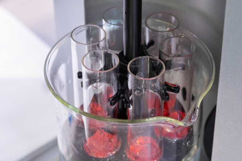 Close Up: Automatic Tablet Disintegration Tester - Laboratory Equipment ...