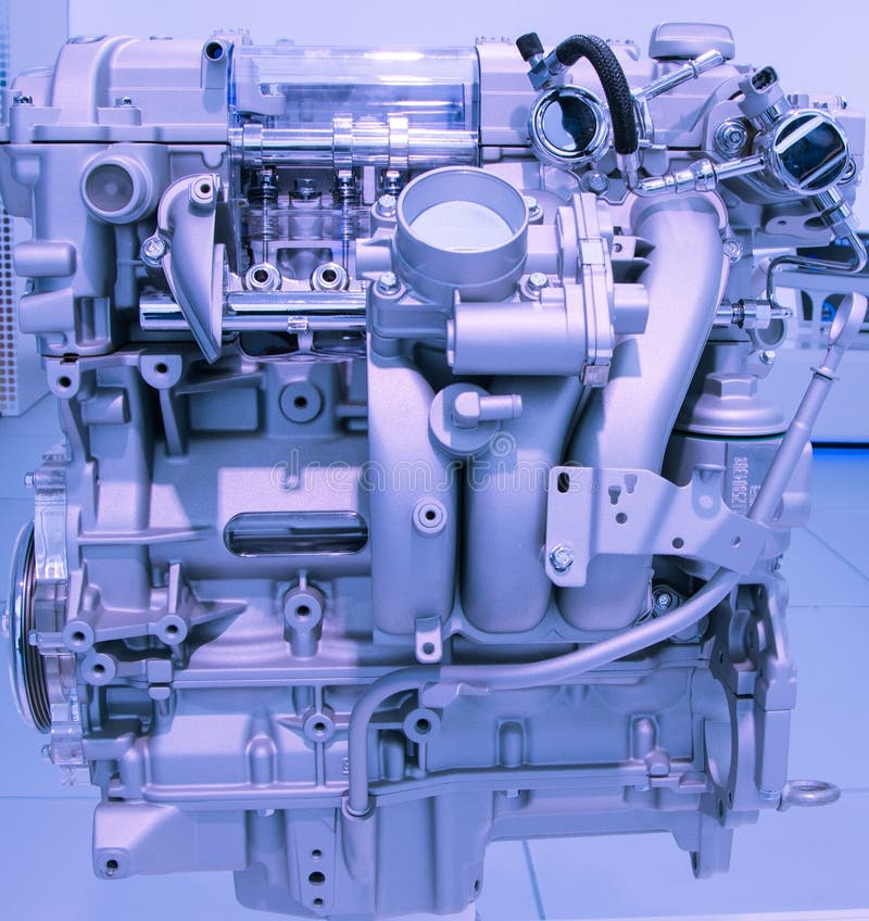 Engine model stock image. Image of mechanical, engineering - 19604047