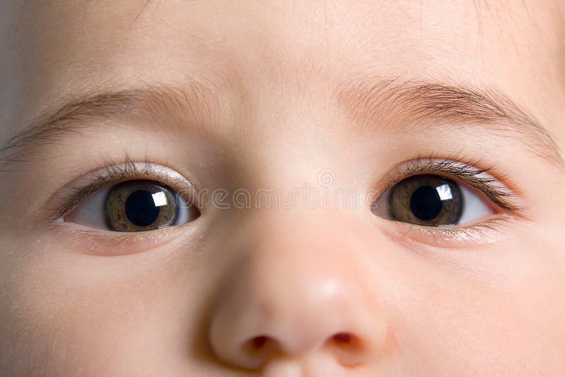 Close-up baby stock image. Image of girl, small, human - 10269609