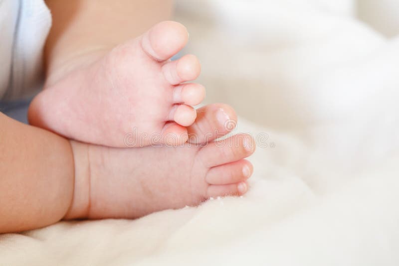 Close up of baby feet toe stock image. Image of baby - 26652875