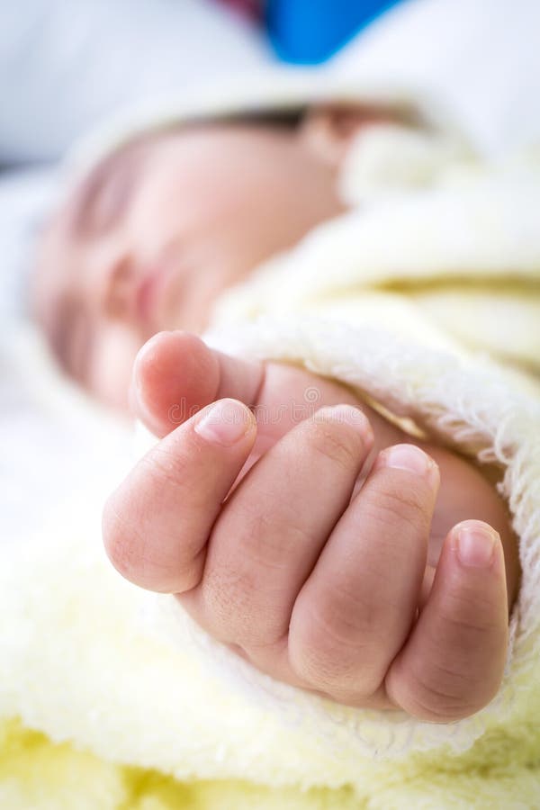 Close up of Baby hand stock photo. Image of small, life - 45583696