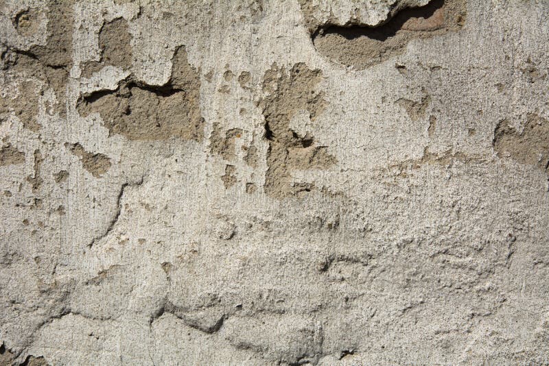 Close-up Background of an Old Sand Grunge Wall with Cement Stock Photo ...