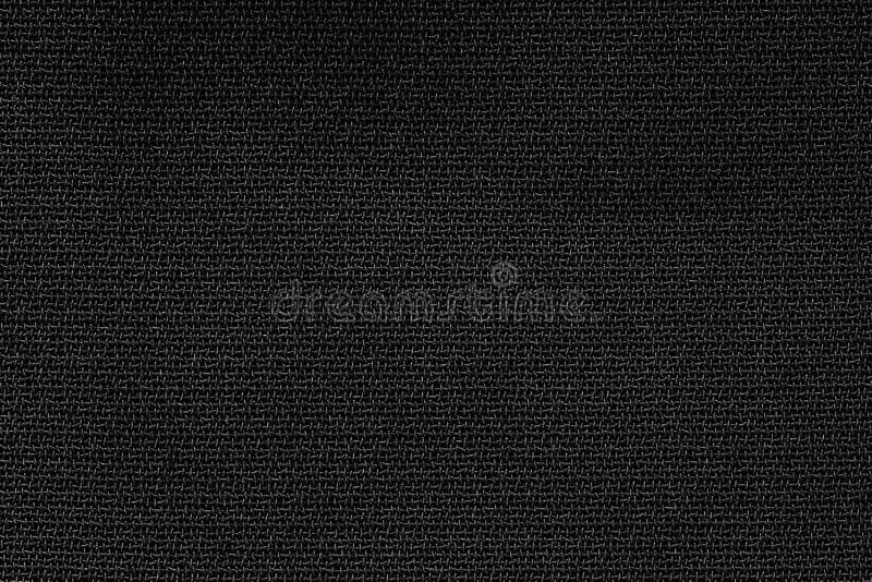 Close Up Background Pattern of Black Textile Texture, Abstract Color ...