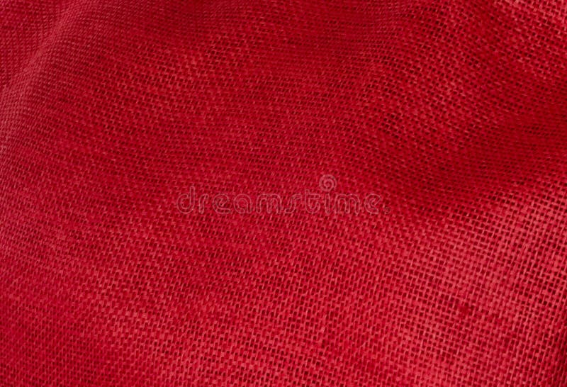 Close Up Background of Red Textile Texture Stock Image - Image of ...