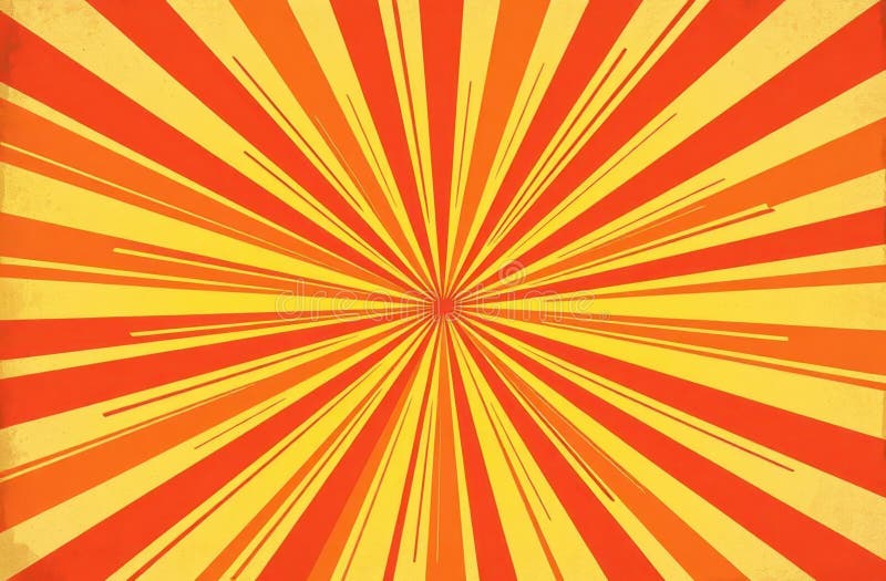 Close Up of a Background Vintage Comic Book Burst 24-1-2025 Stock ...