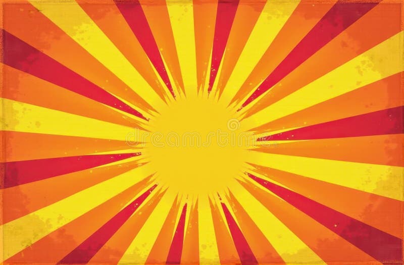 Close Up of a Background Vintage Comic Book Burst 24-1-2025 Stock ...