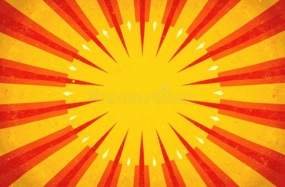 Close Up of a Background Vintage Comic Book Burst 24-1-2025 Stock ...