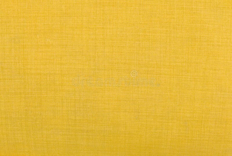 Close Up Background of Yellow Textile Texture Stock Image - Image of ...