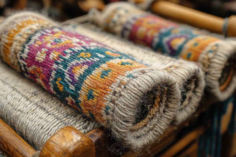 A Close-up of a Backstrap Loom, Traditional and Intricate, Cultural ...