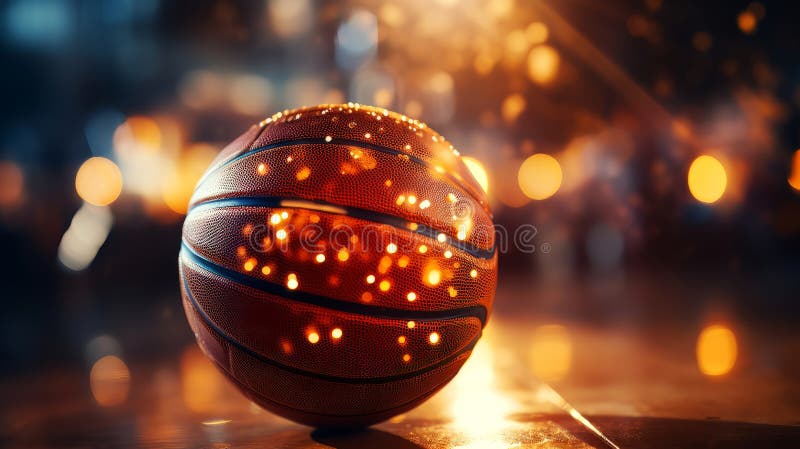 Close Up of Ball in the Net Scoring the Winning Points. Generative AI ...