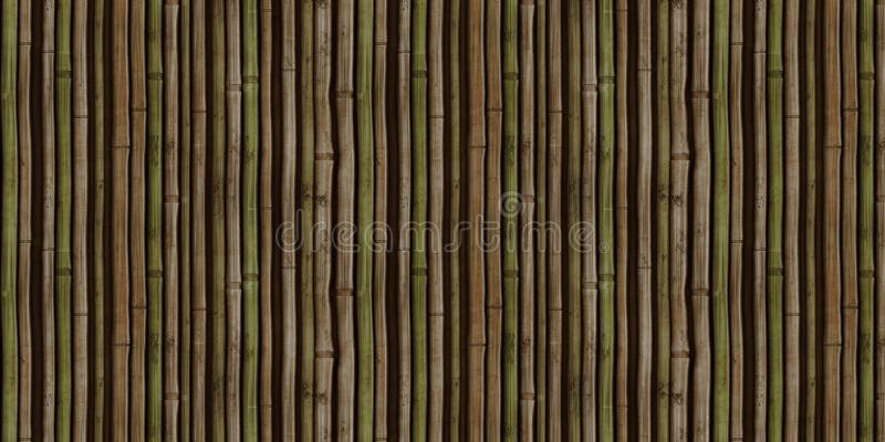 Close-Up of a Bamboo Wall – Natural and Textured Stock Image - Image of ...