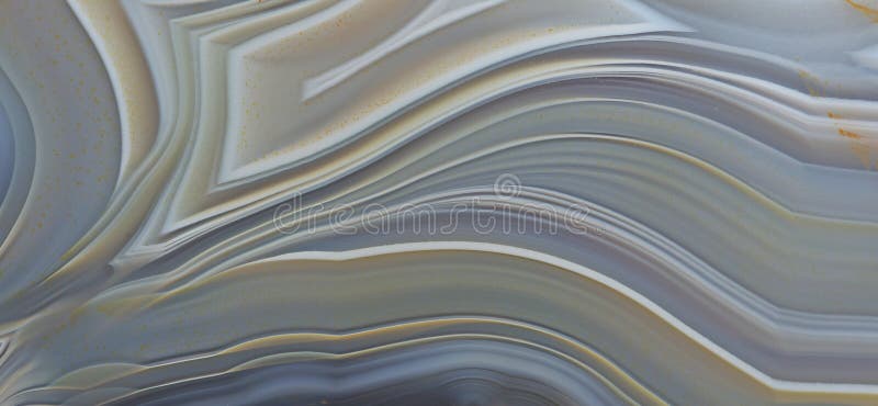 Banded Agate -- Scottish Pebble Stock Image - Image of light, material ...