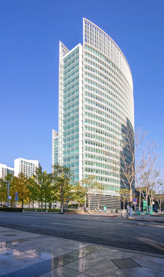 Close-up of Bank of Beijing Headquarters Building Editorial Stock Image ...