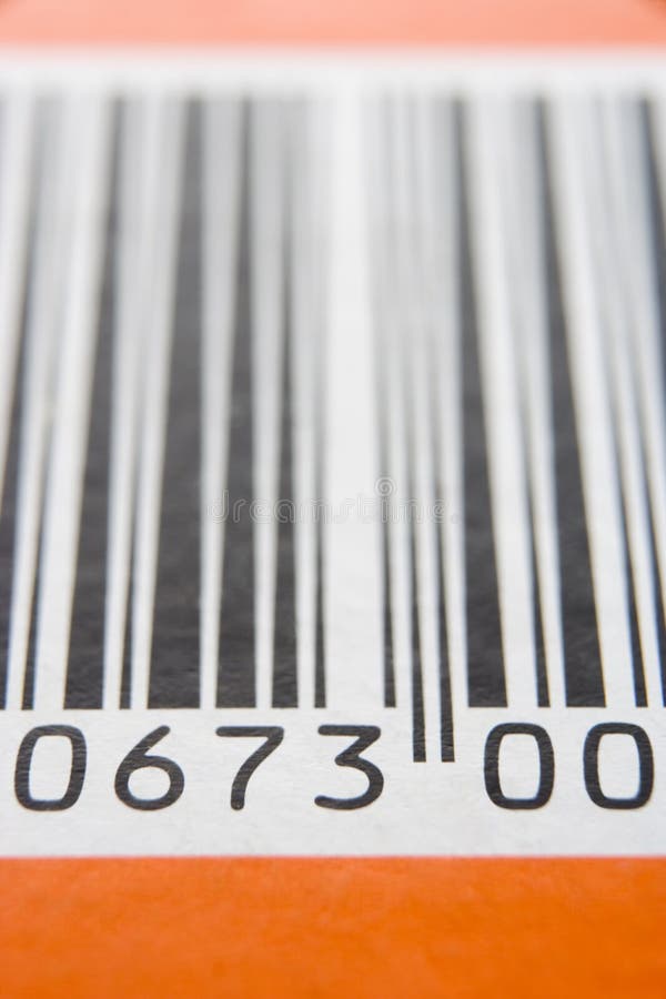 Barcode and magnify glass stock illustration. Illustration of store ...