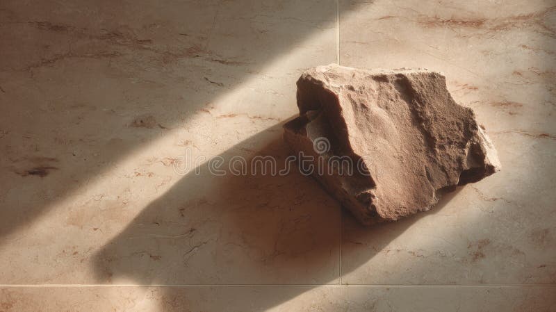Close-up of Basalt Rock Surface Showing Dark Geology Stock Illustration ...