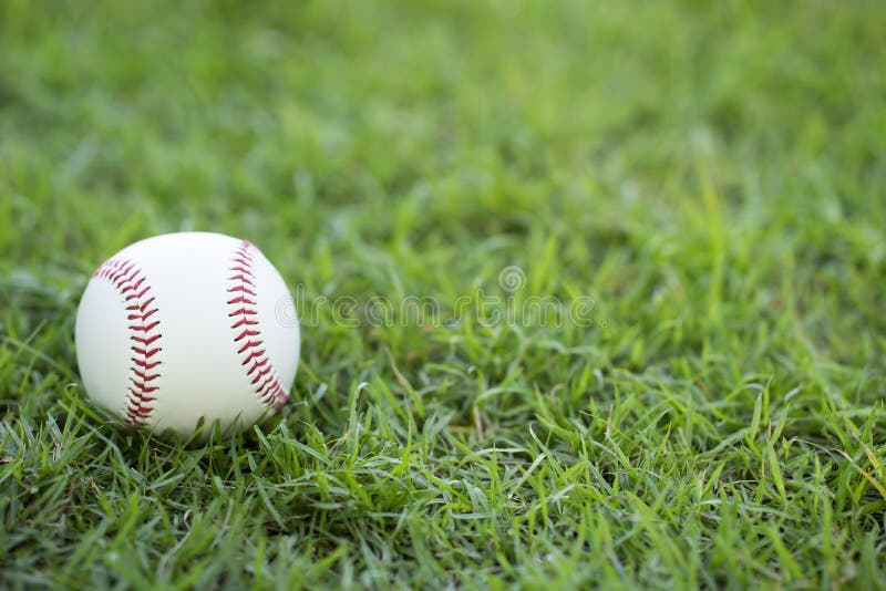 Close-up Baseball on the Infield Stock Image - Image of table, sport ...