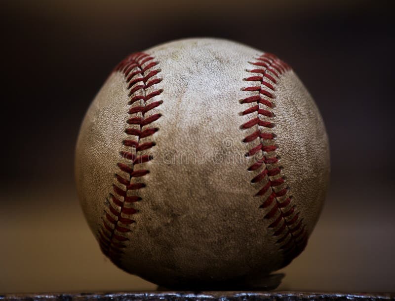 Close up of a baseball stock image. Image of play, game - 80451395