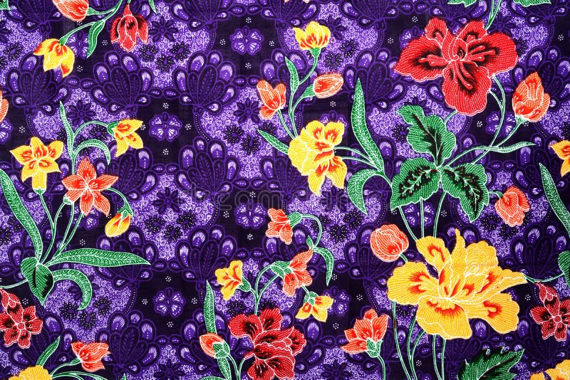Beautiful Batik Pattern stock photo. Image of texture - 32691466