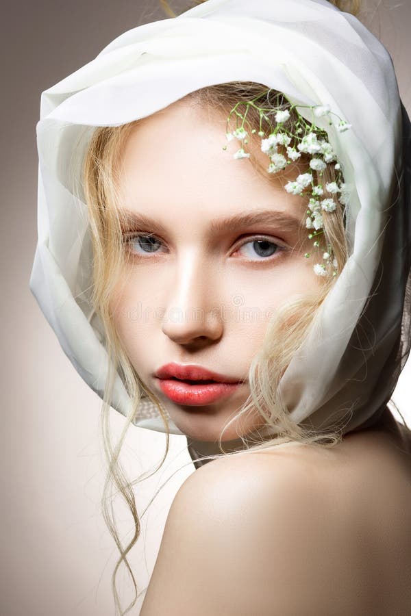 Close Up of Beautiful Blue-eyed Model Posing for Magazine Cover Stock ... Close Up of Beautiful Blue-eyed Model Posing for Magazine Cover Stock ...