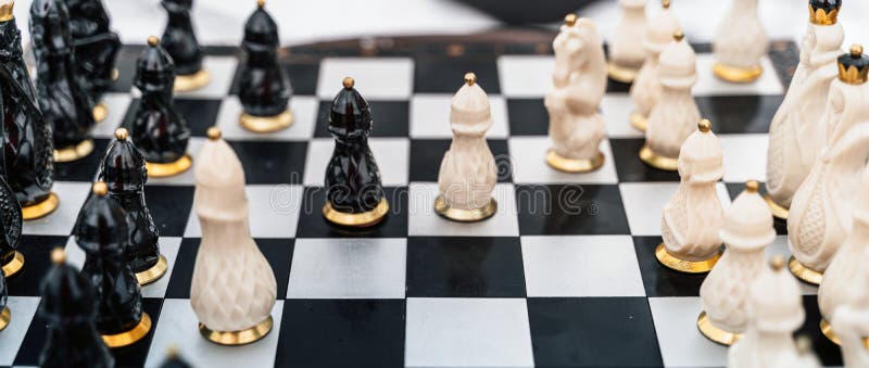 Kitchen with Checkerboard Floor Stock Image - Image of appliance ...