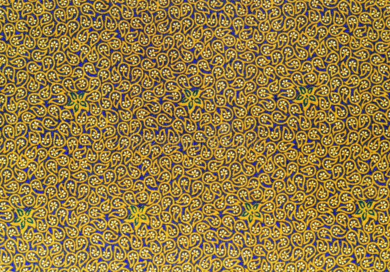 Close Up Pattern Batik Fabric Stock Image - Image of detail, clothing ...
